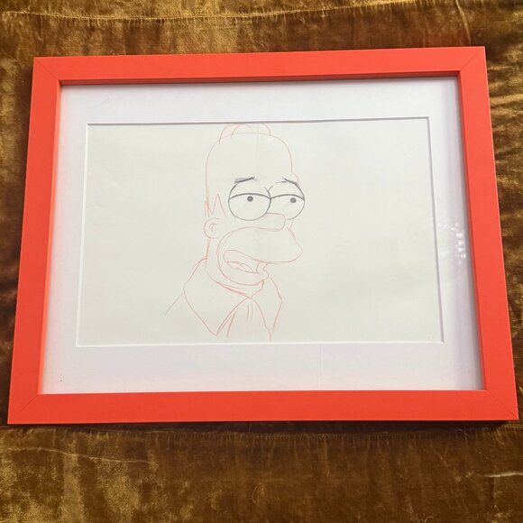 Simpsons | Art | Rare The Simpsons Tv Show Original 206 Animation Cel ...